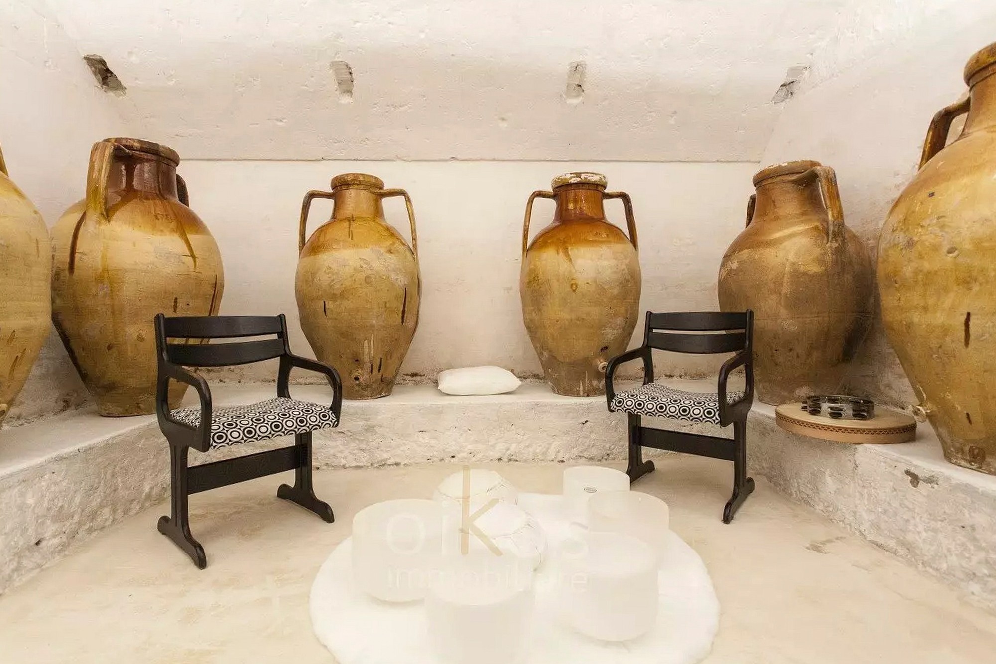 Teil eines Palastes in Manduria