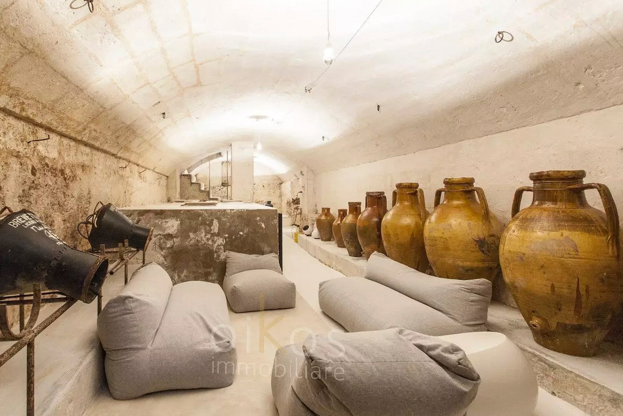 Teil eines Palastes in Manduria