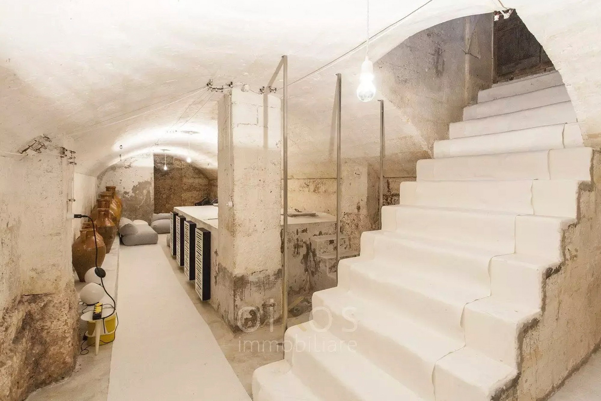 Teil eines Palastes in Manduria