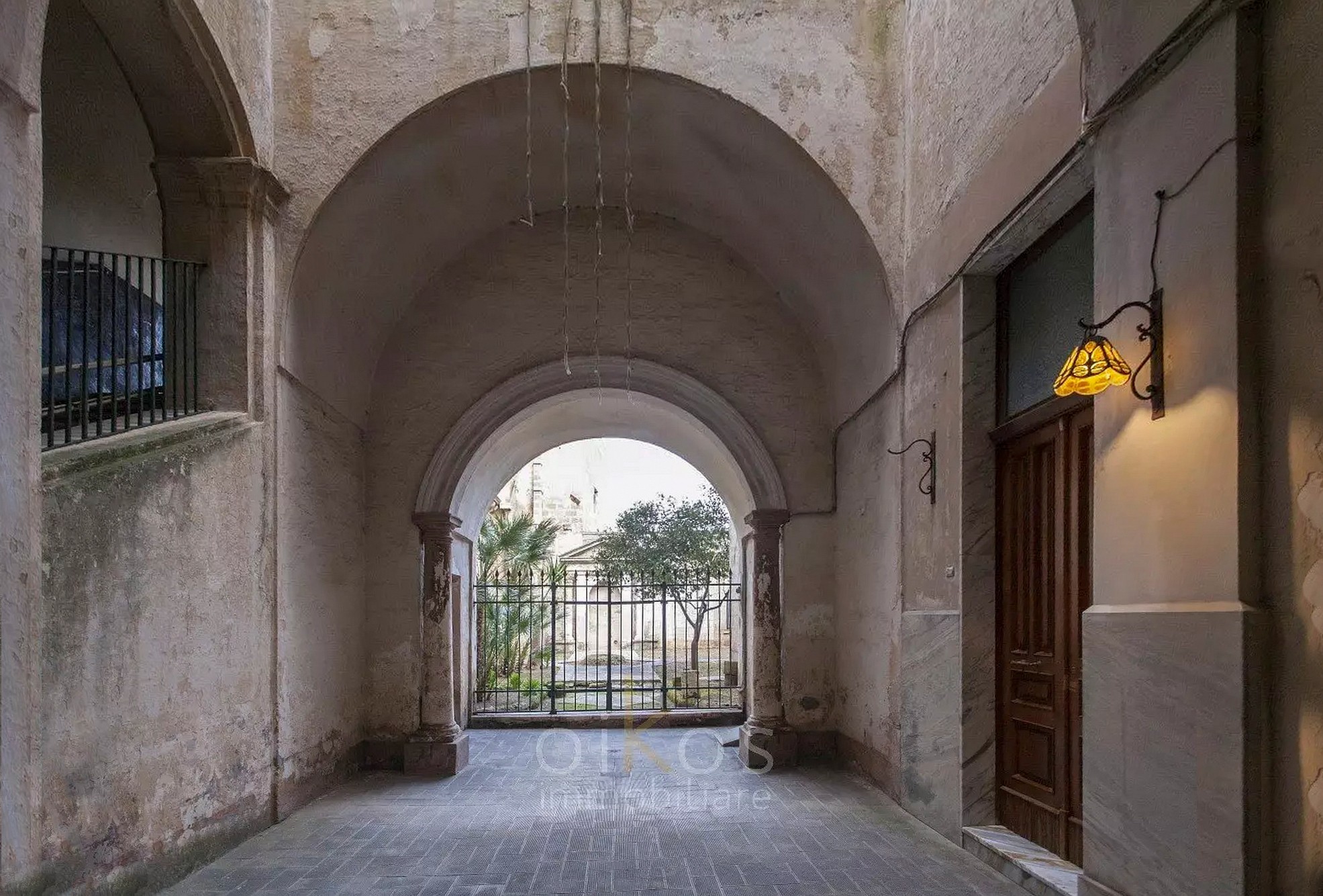 Teil eines Palastes in Manduria