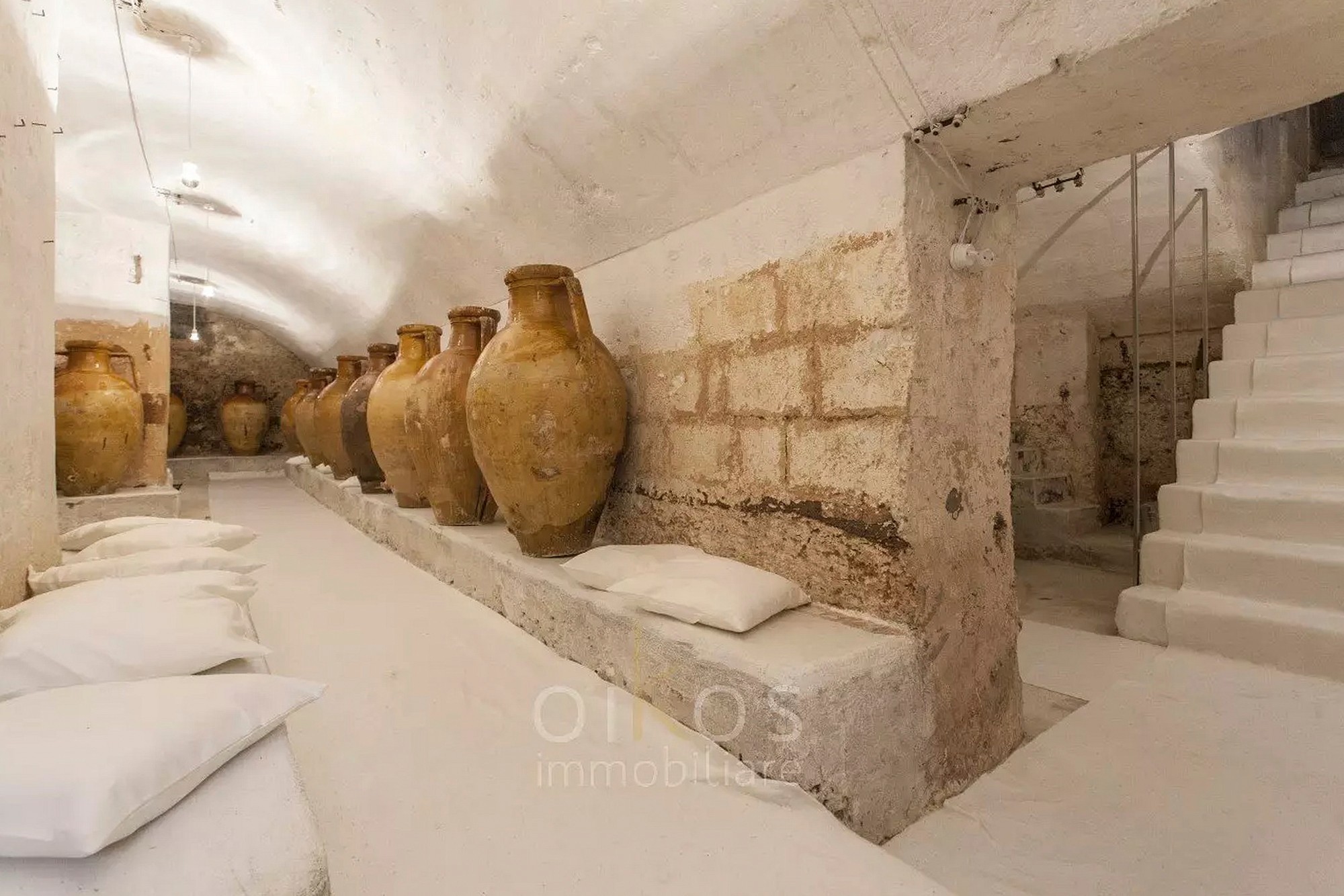 Teil eines Palastes in Manduria