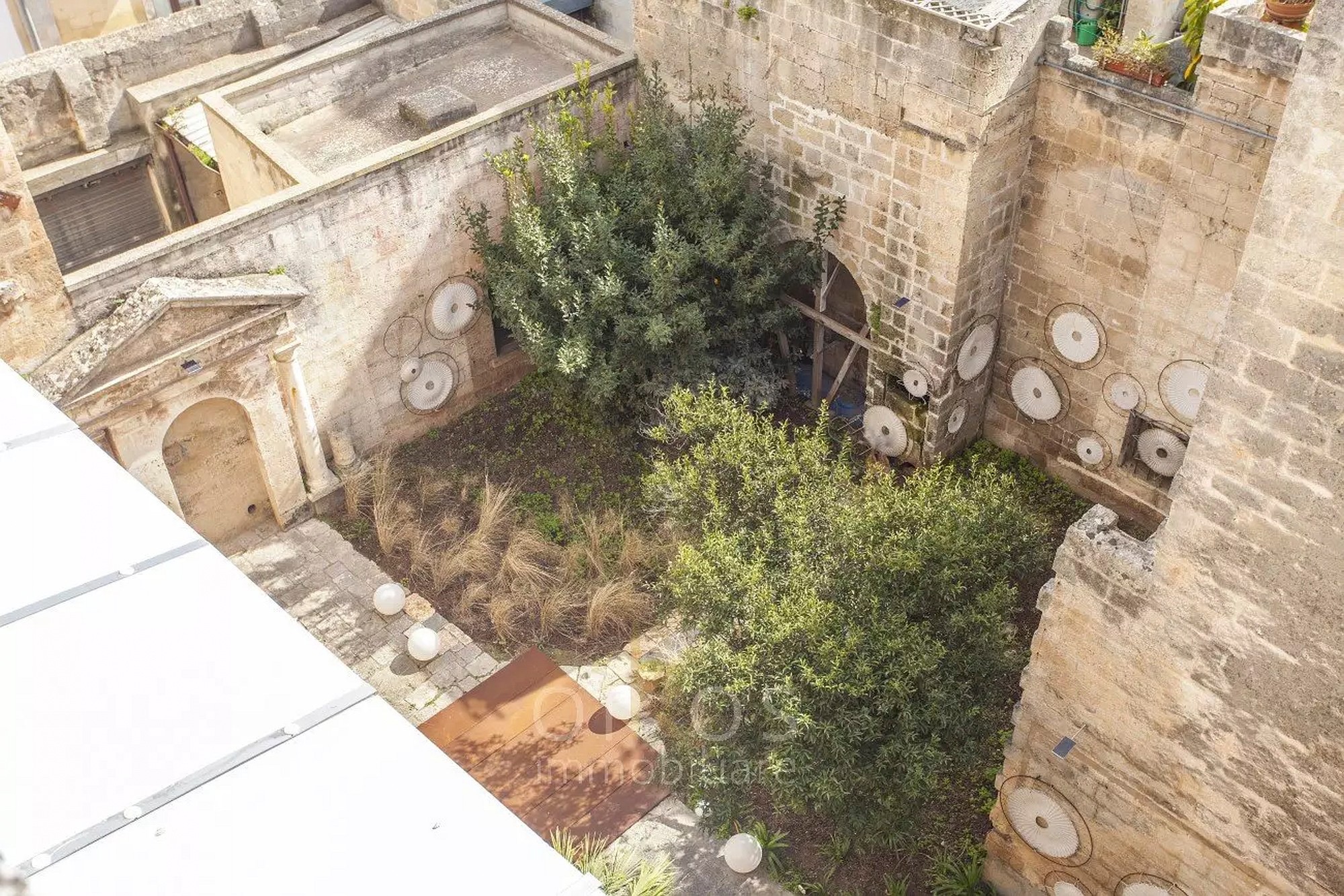 Teil eines Palastes in Manduria